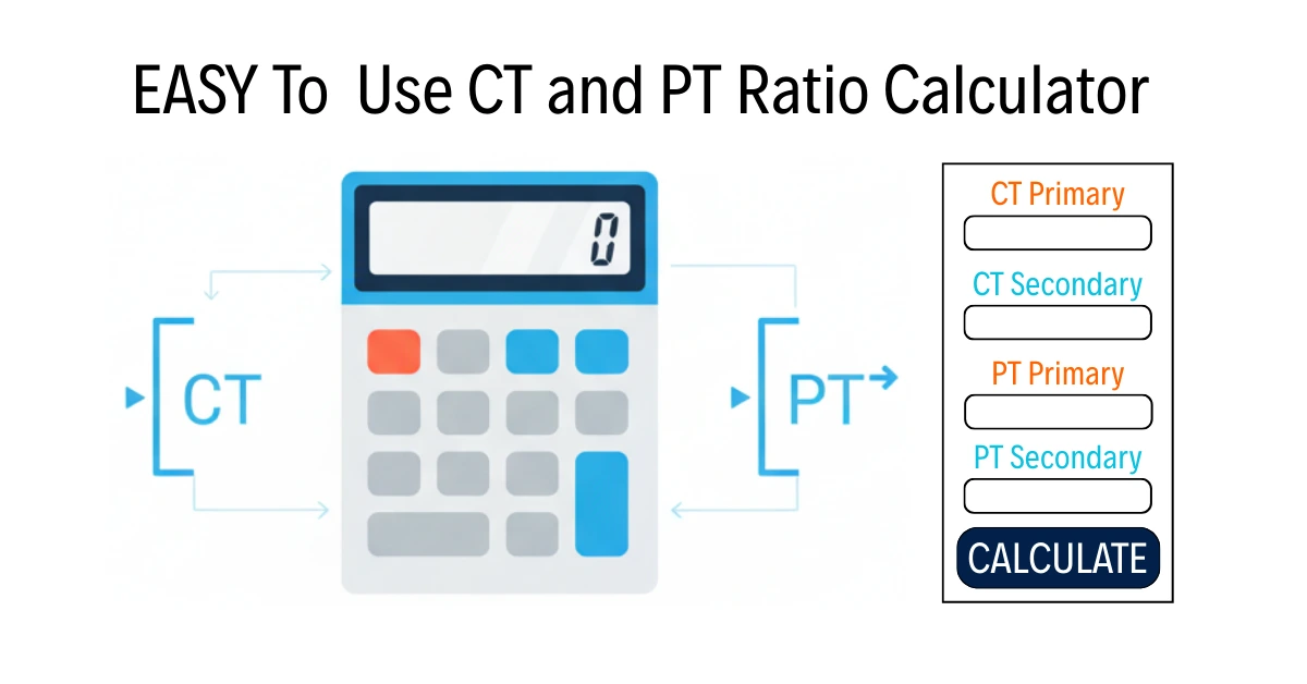 Easy-to-Use CT And PT Ratio Calculator - Free Tool 2025